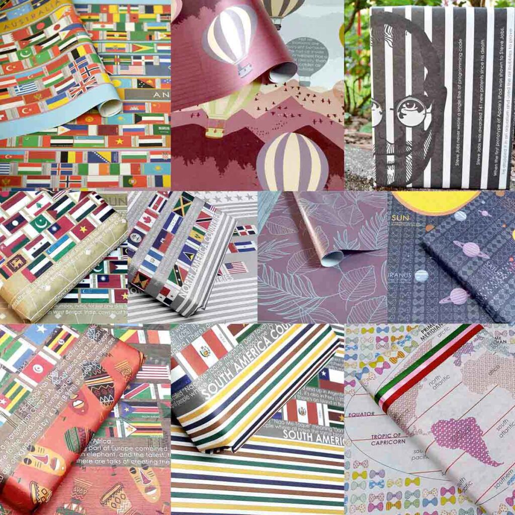 Wrapping Paper Rolls | Festive Ready Assorted Collection